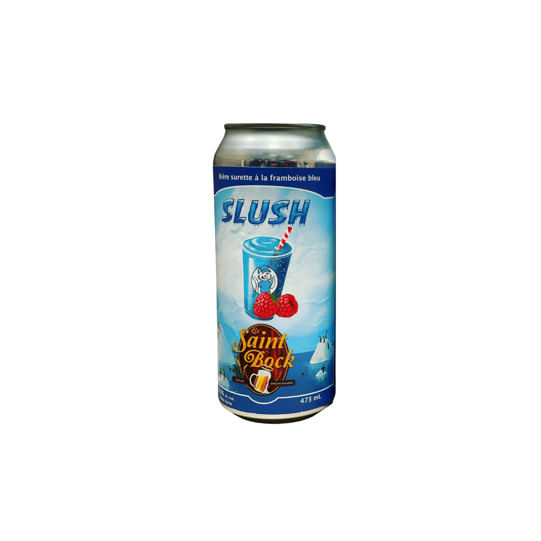 Le Saint-Bock - Slush framboise bleue - Espace Houblon